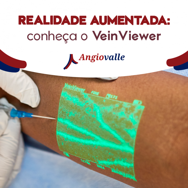 Realidade aumentada: conheça o VeinViewer - AngioViva